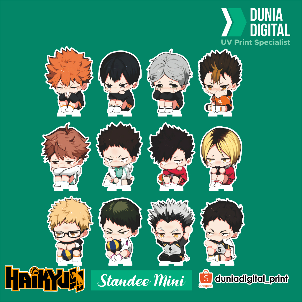 Jual Haikyuu Standee Akrilik Cry Baby Chibi | Shopee Indonesia