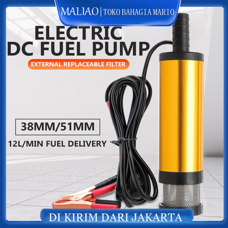 Jual Pompa pompa oli listrik pompa diesel 12v dc pompa submersible ...