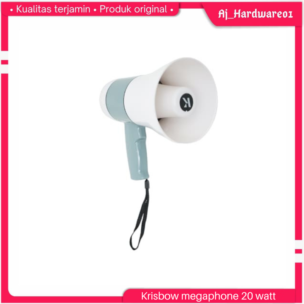 Jual Krisbow Megaphone 20 Watt | Shopee Indonesia