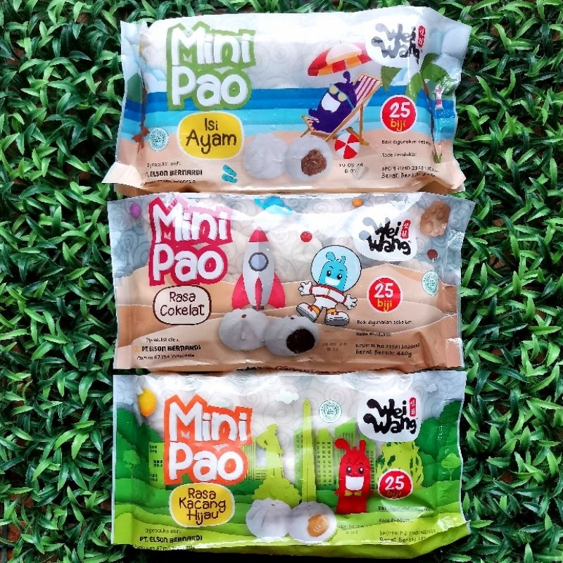 Jual Wei Wang Mini Pao isi 25 pcs - berat 440 gram | Shopee Indonesia