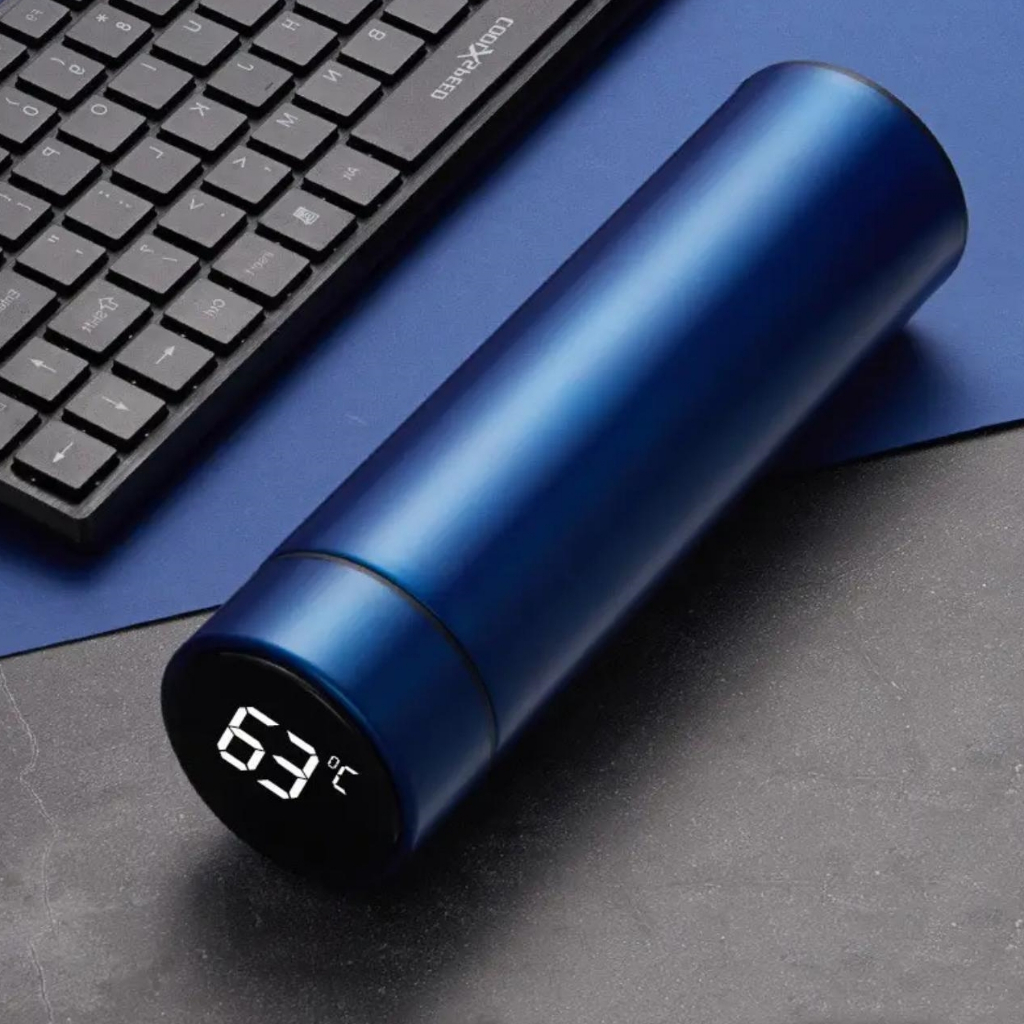 Jual UNIQUE Termos Air Panas 304 stainless Vacuum Flask Botol 500ml Led ...