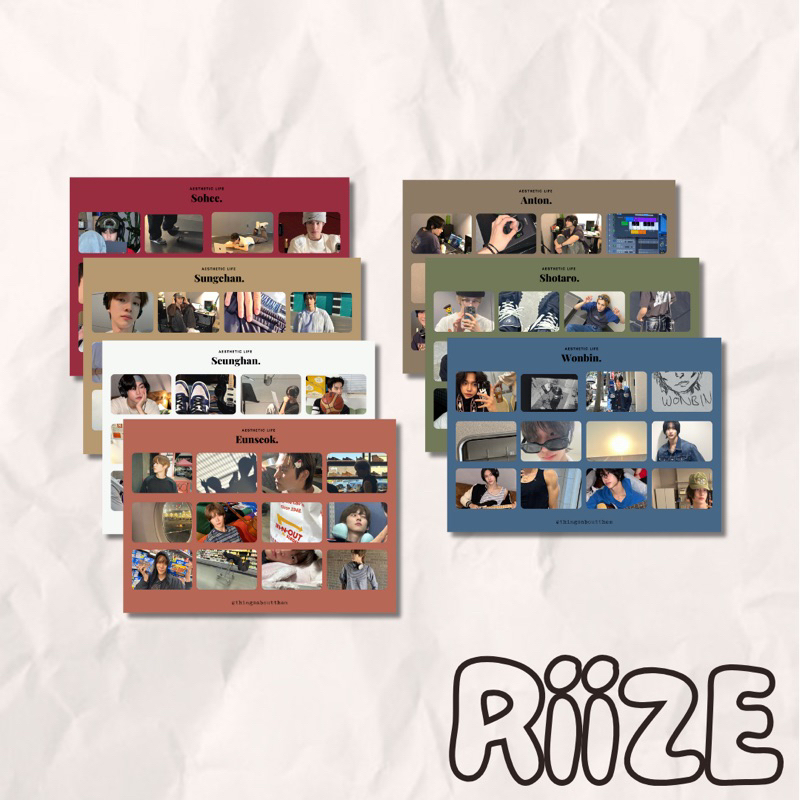 Jual RIIZE Stickers Set | Shopee Indonesia