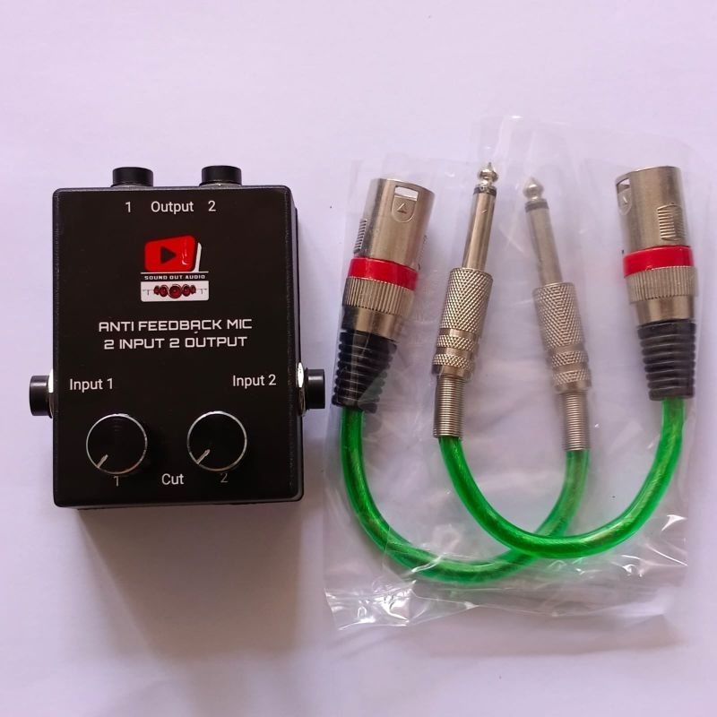 Jual Anti feedback Mic 2 Input 2 Output | Shopee Indonesia
