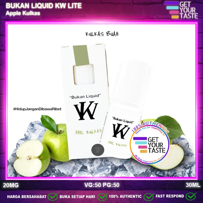 Jual Liquid Bukan Liquid KW Lite Apel Kulkas Pods Only 30ML by Roy ...