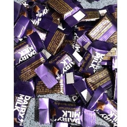 Jual cadbury dairy milk ecer 25 pcs/cadbury coklat mini | Shopee Indonesia