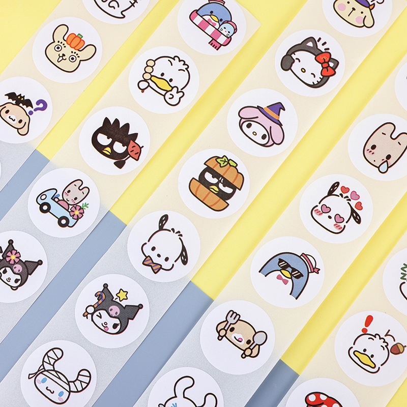 Jual 50pcs Cute HALLOWEEN SAN RIO Cartoon Characters Seal Sticker ...