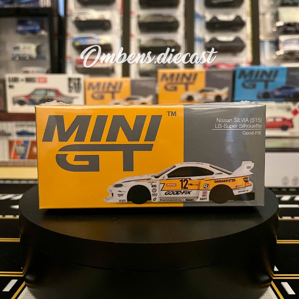 Jual Mini GT Nissan Silvia S15 Super Silhouette Good Fix IDE Garasi ...