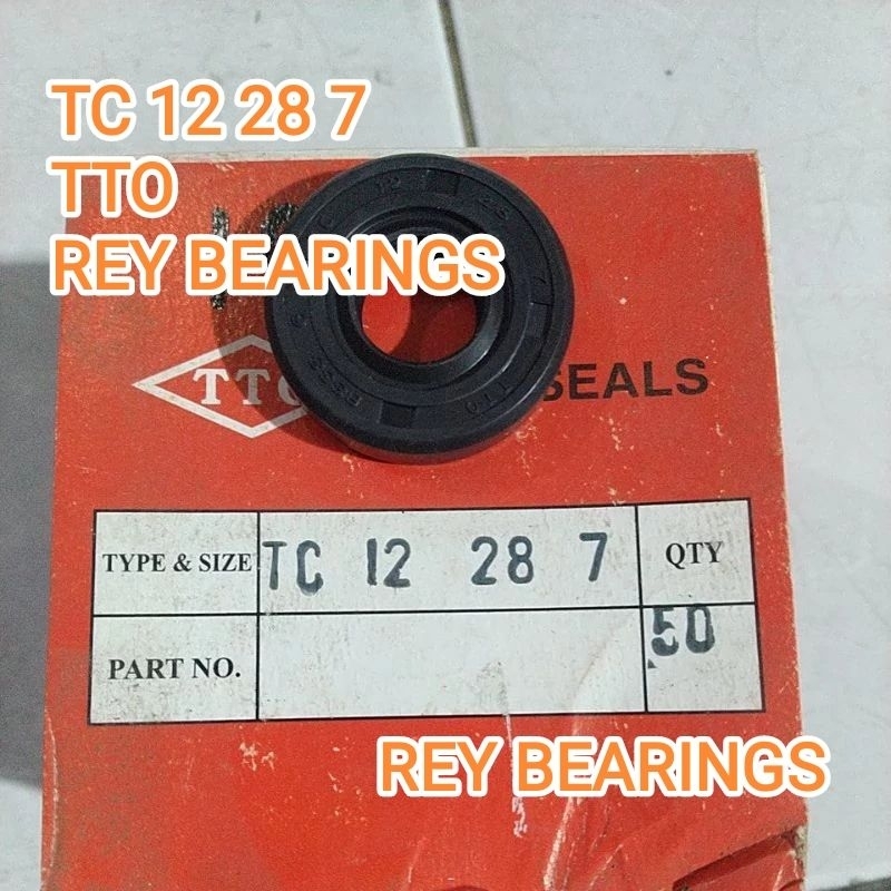 Jual Oil seal TC 12 28 7 merk TTO | Shopee Indonesia
