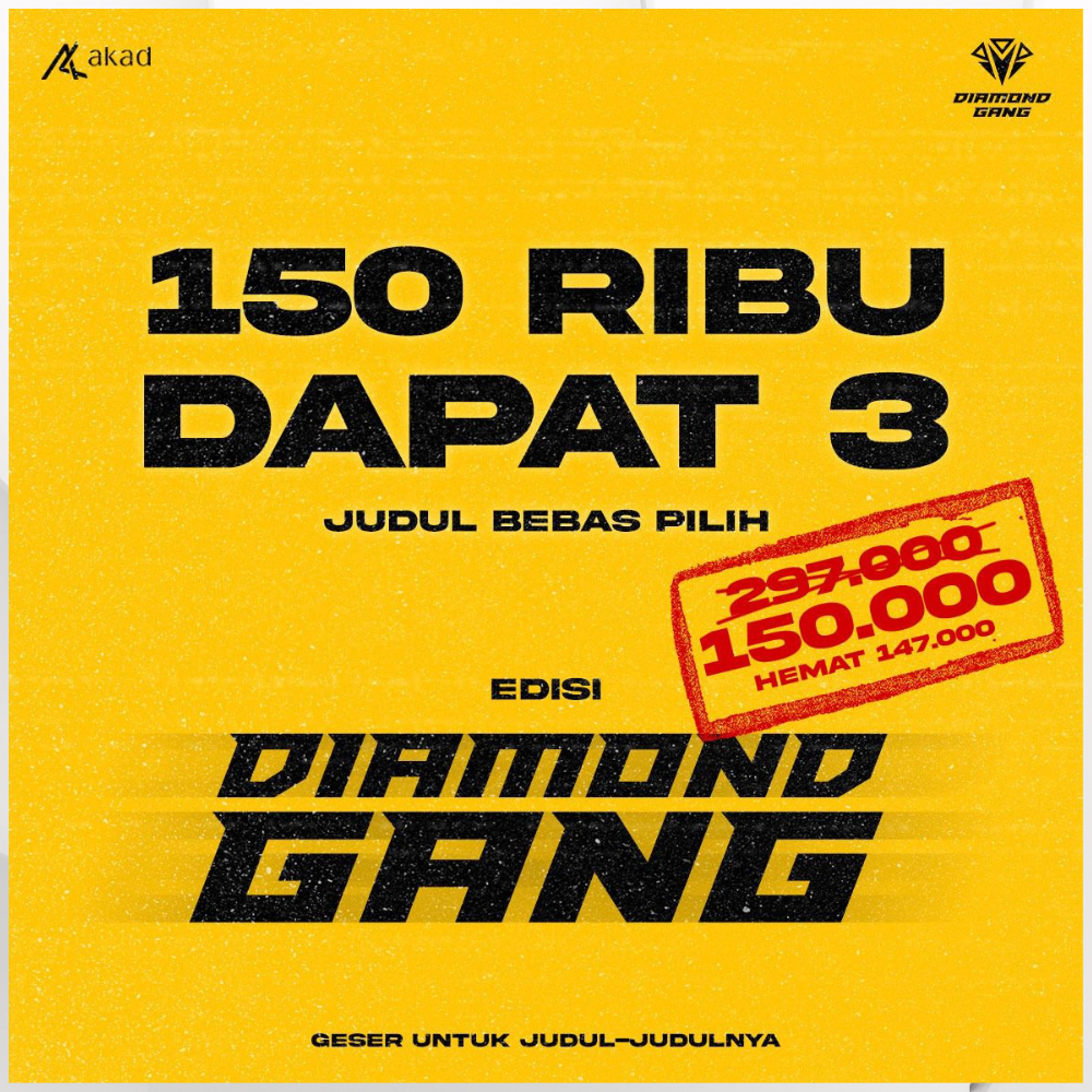 Jual PROMO 150 RIBU DAPET 3 BUKU EDISI DIAMOND GANG (BISA REQ ...