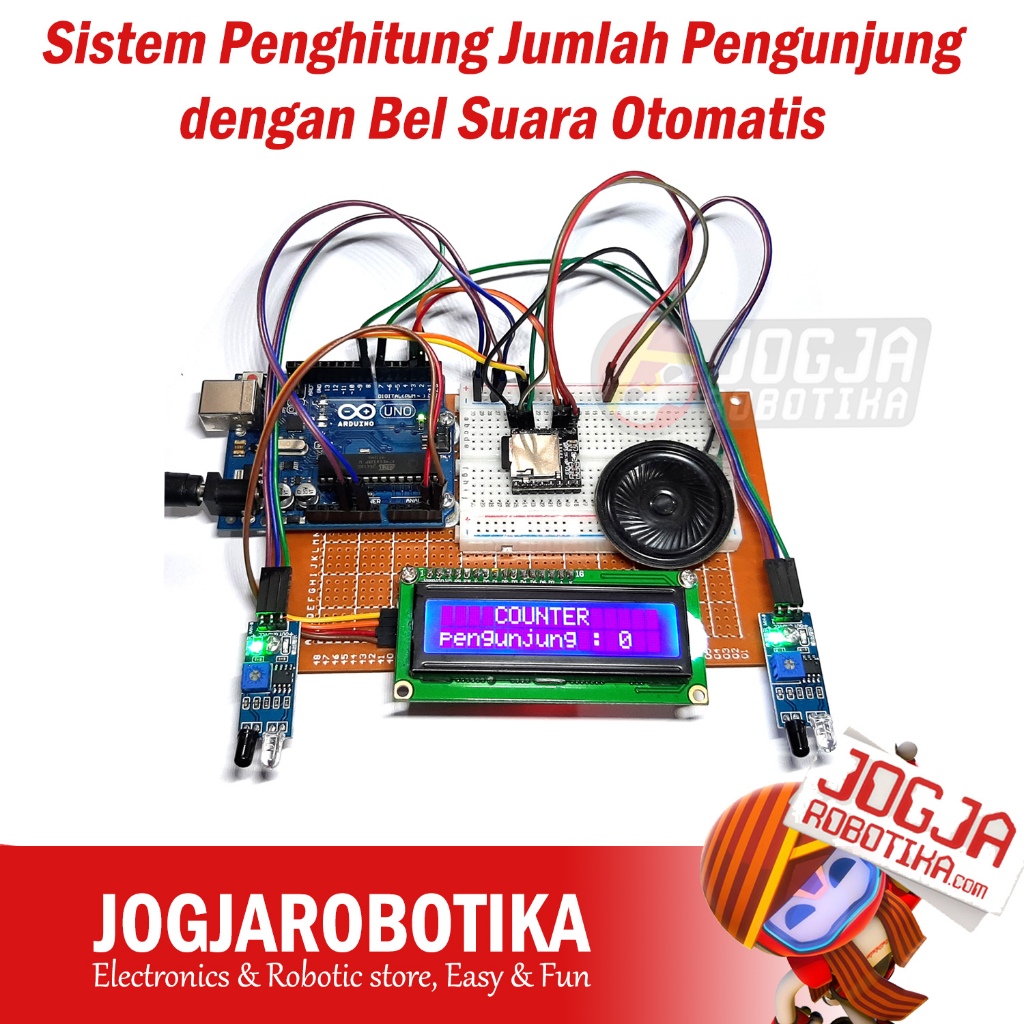 Jual Sistem Penghitung Jumlah Pengunjung dengan Bel Suara Otomatis ...