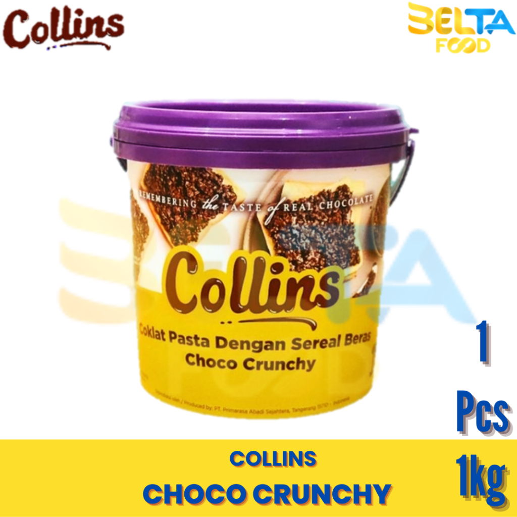 Jual Collins Crunchy 1Kg Ember Coklat Viral | Shopee Indonesia