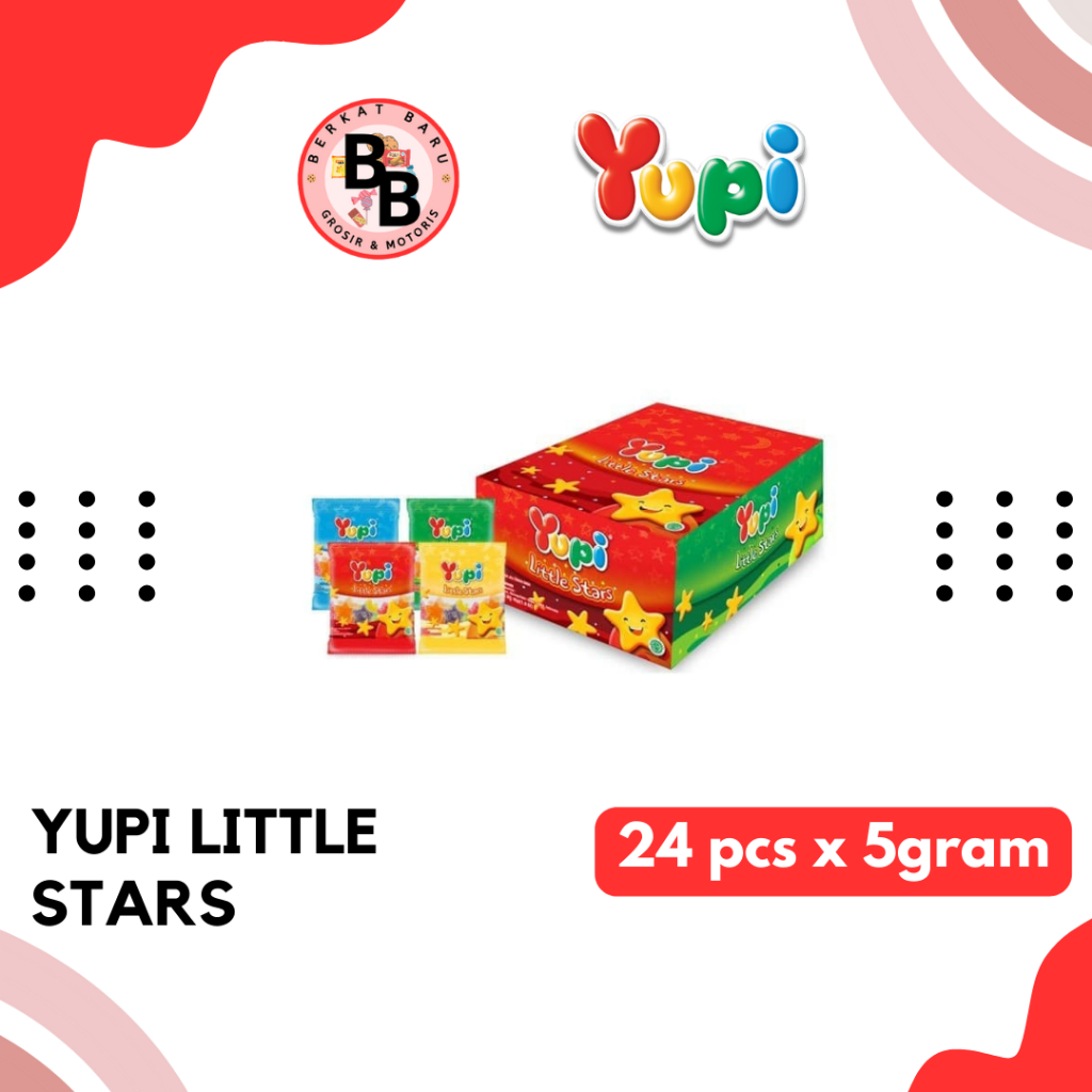 Jual [BB SNACK] YUPI SERIES PERMEN GUMMY JELLY 5GRAM HARGA PER BOX ISI ...