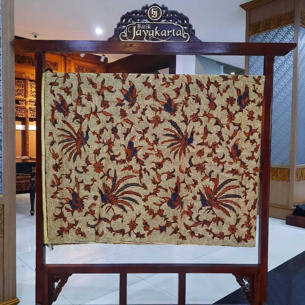 Jual Kain Batik Tulis Solo Lawasan Motif Gringsing Merak | Shopee Indonesia