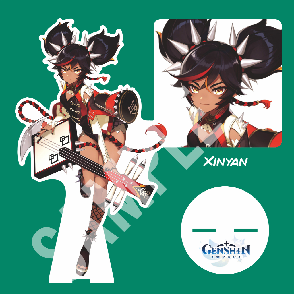 Jual Standee Akrilik Genshin Impact Action Figure N-Z | Shopee Indonesia
