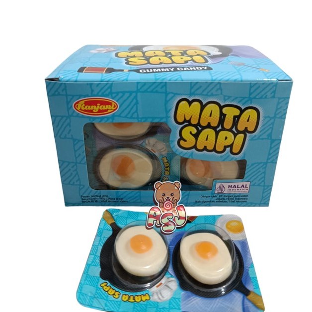 Jual RANJANI PERMEN LUNAK TELOR MATA SAPI BOX ISI 24 | Shopee Indonesia