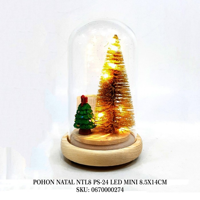 Jual Pohon Natal Mini Pohon Natal Ntl8 Ps-24 Led Mini 8.5x14cm | Shopee ...