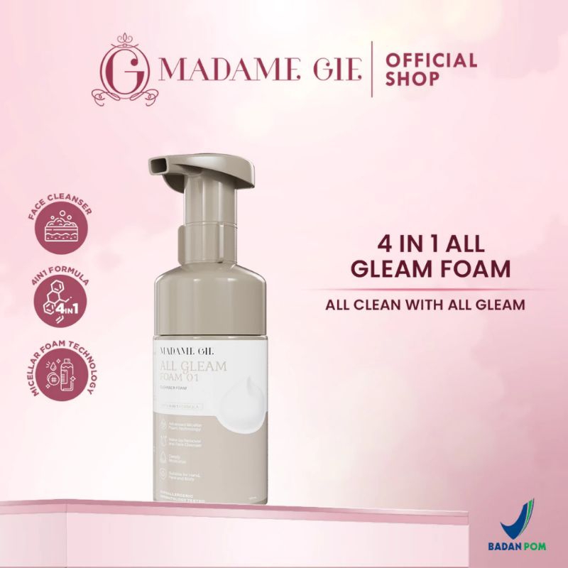 Jual Madame Gie All Gleam Foam | Shopee Indonesia