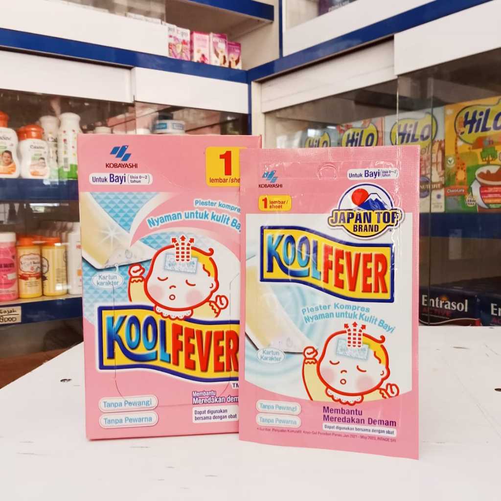 Jual KOOLFEVER Baby isi 1 lembar | Shopee Indonesia