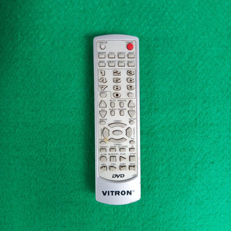 Jual REMOTE DVD VITRON SERI Y2028 ORIGINAL | Shopee Indonesia