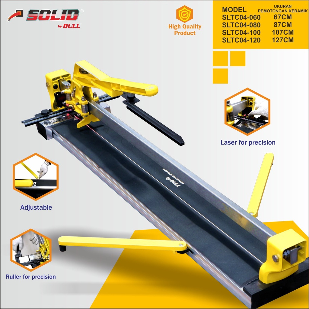 Jual Meja Pemotong Keramik Manual/Tile Cutter Machine SOLID by BULL ...