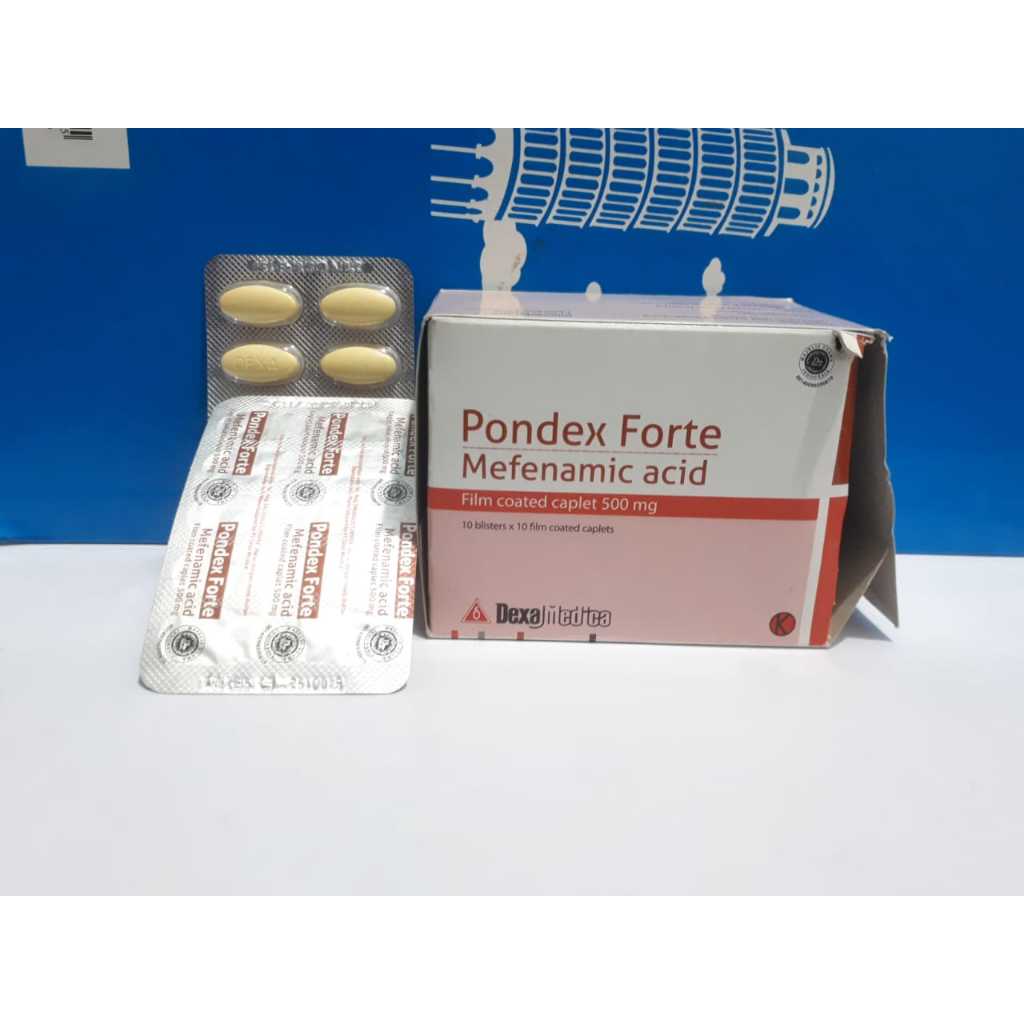 Jual PONDEX FORTE TABLET (HARGA YANG TERTERA HARGA PER 1 STRIP ISI 10 ...