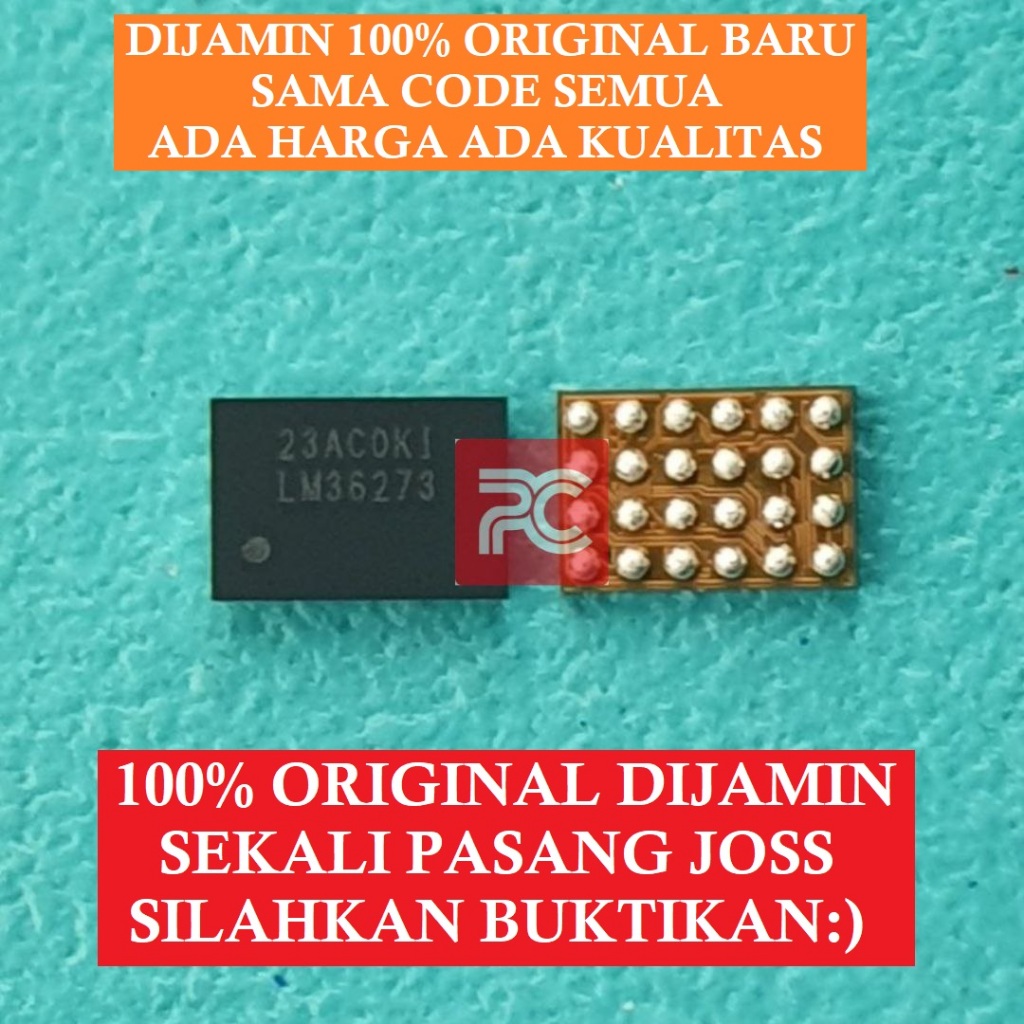 Jual IC LAMPU LM36273 XIAOMI REDMI NOTE 8 PRO ORIGINAL TESTED | Shopee ...