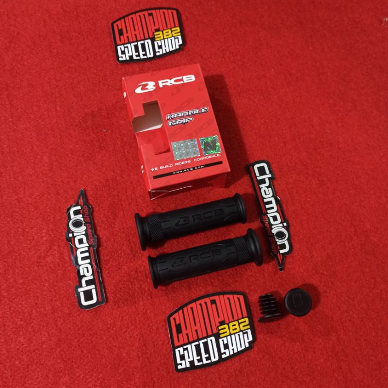 Jual Handgrip Handfat Hand Grip Grips RCB Racing Boy HG77 HG 77 Black ...