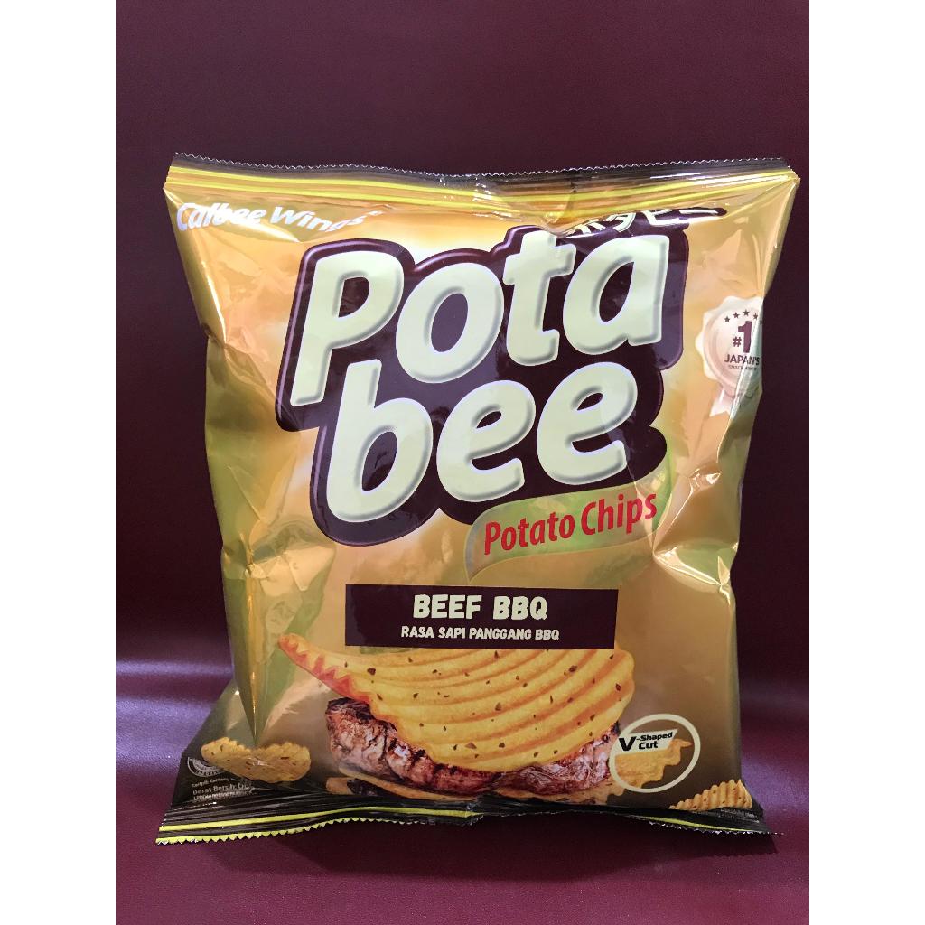 Jual Potabee Potato Chips Rasa Beef Bbq 68g - Kripik Kentang Potabee ...