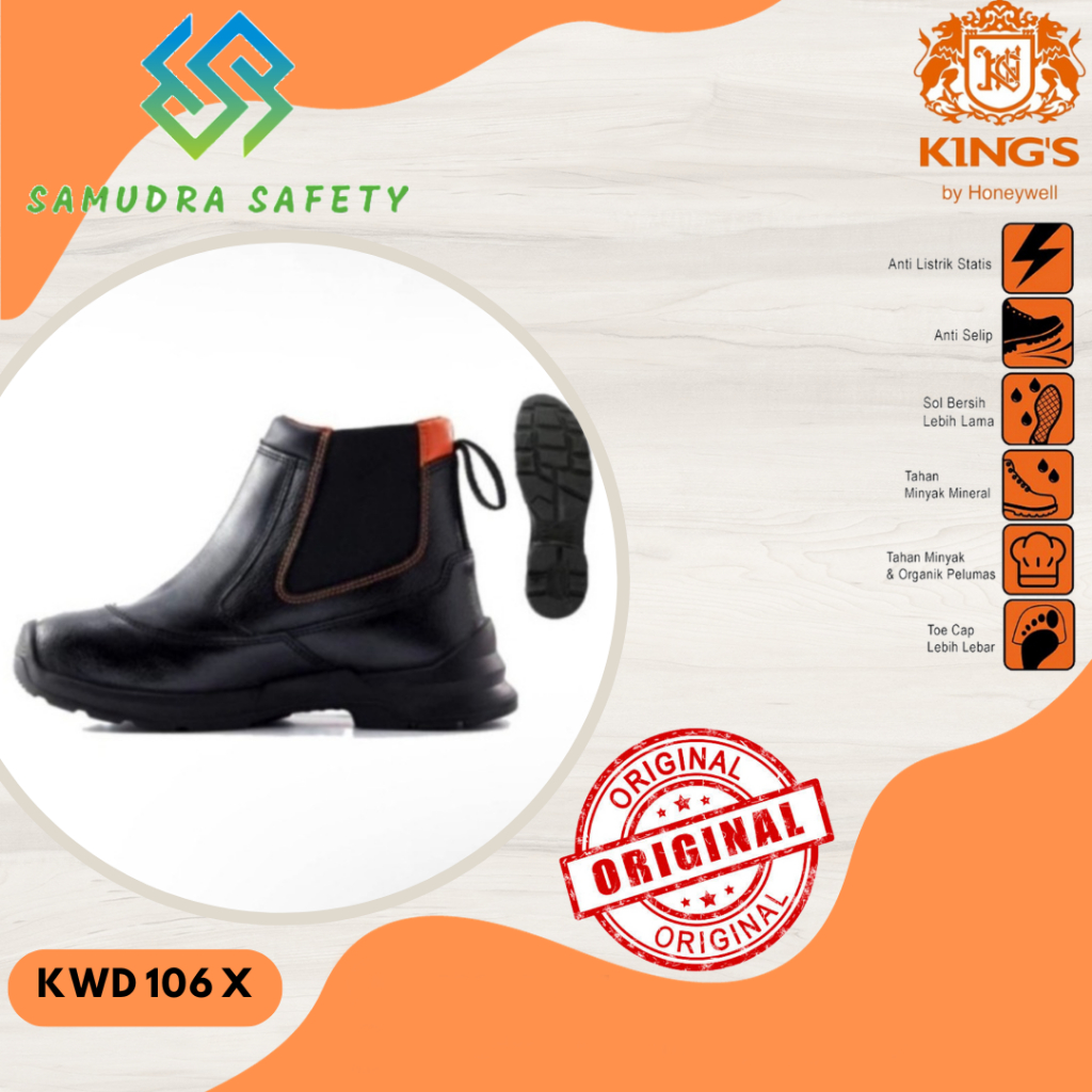 Jual Safety Shoes Kings by Honeywell || Sepatu Safety Kings by ...