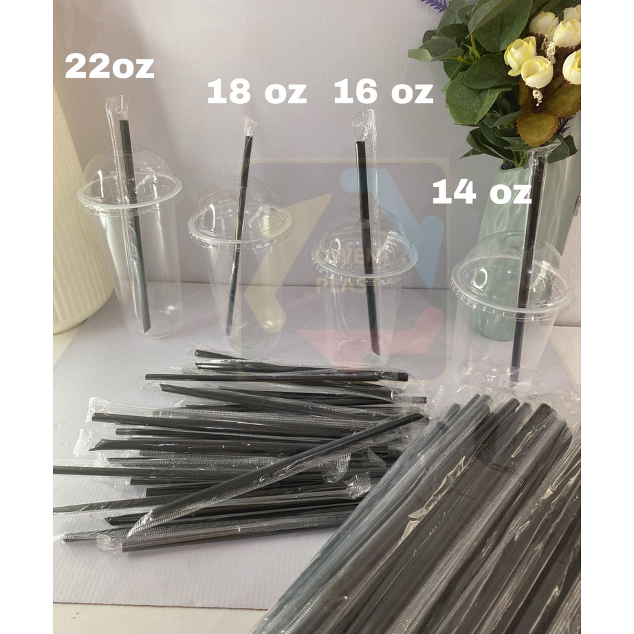 Jual Ready Stock SEDOTAN PLASTIK HITAM STERIL UKURAN 6MM X 21 CM ...