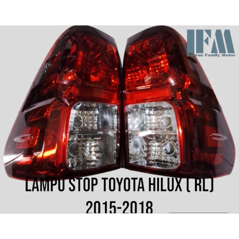 Jual lampu stop hulix / stop lamp Toyota Hilux lampu belakang Toyota ...