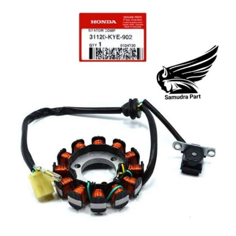 Jual Spul Megapro Mono Stator comp Megapro mono original 31120KYE902 ...
