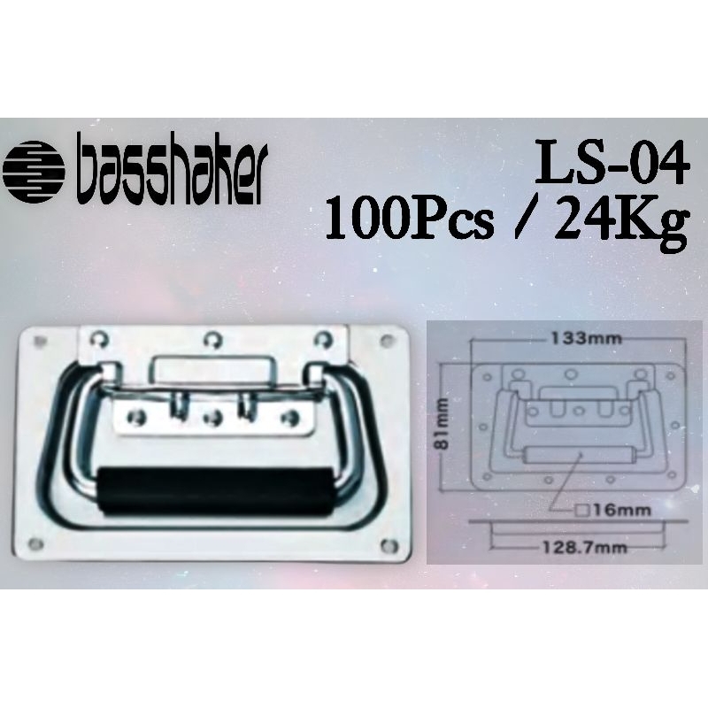 Jual Handel bobok box hardcase besi silver handle bobok asesoris mixer ...