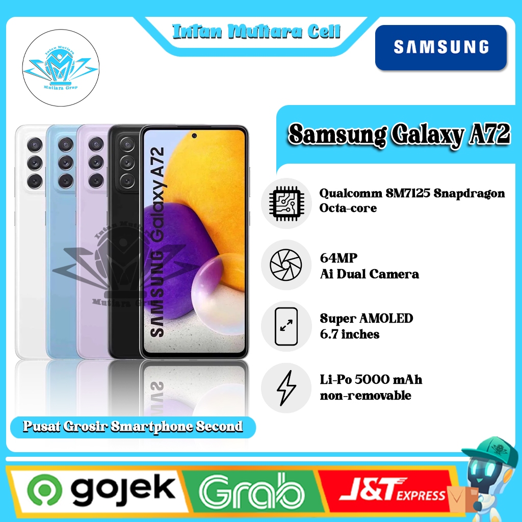 Jual Samsung A72 Ram 8/128GB | Ram 8/256GB (Second) | Shopee Indonesia