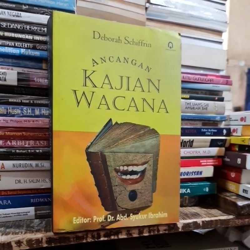 Jual Ancangan Kajian Wacana by Deborah Schiffrin | Shopee Indonesia