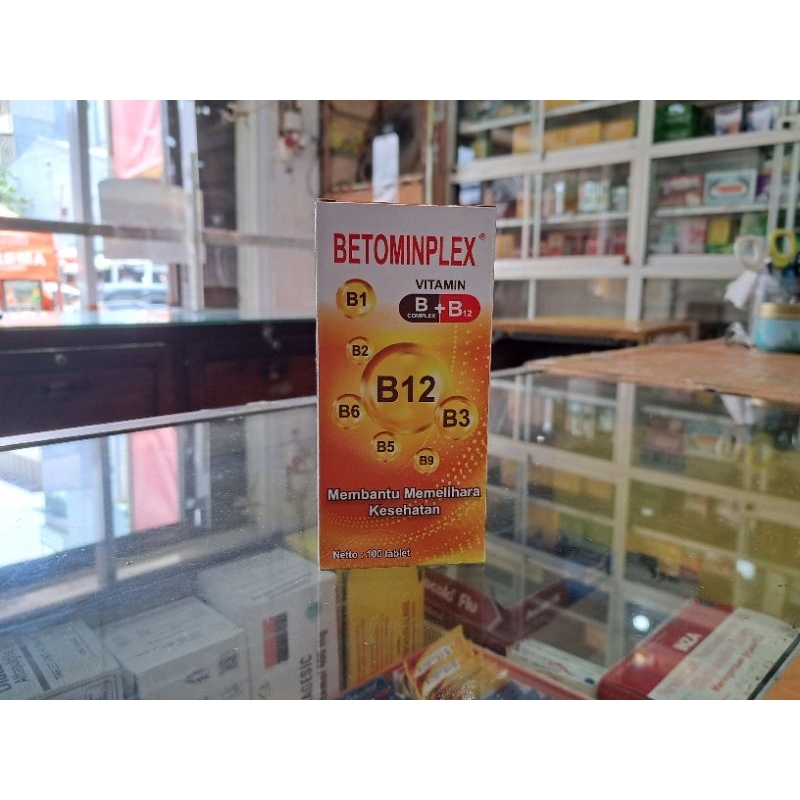 Jual Betominplex B Complex + B12 - 100 tablet | Shopee Indonesia