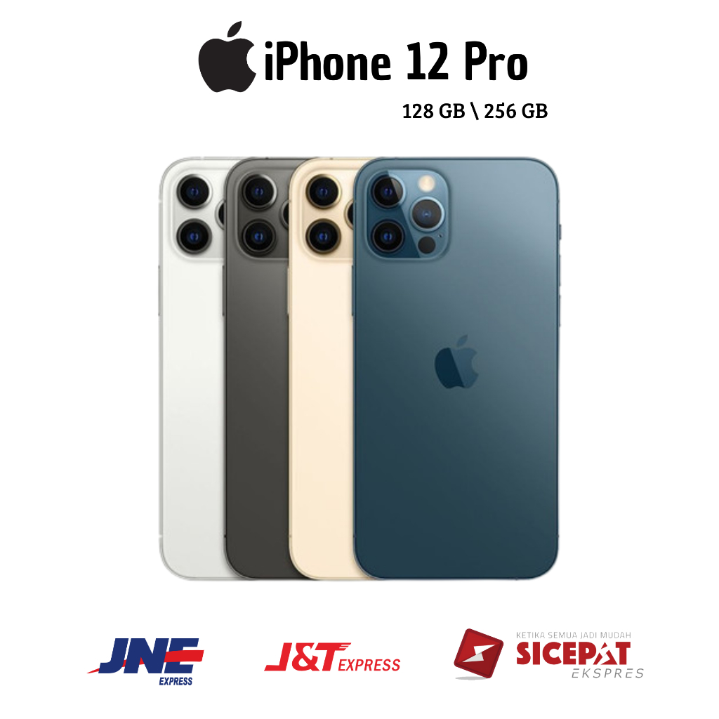 Jual iPhone 12 Pro 128 GB / 256 GB Second Original 100% Mulus Fullset Like New | Shopee Indonesia