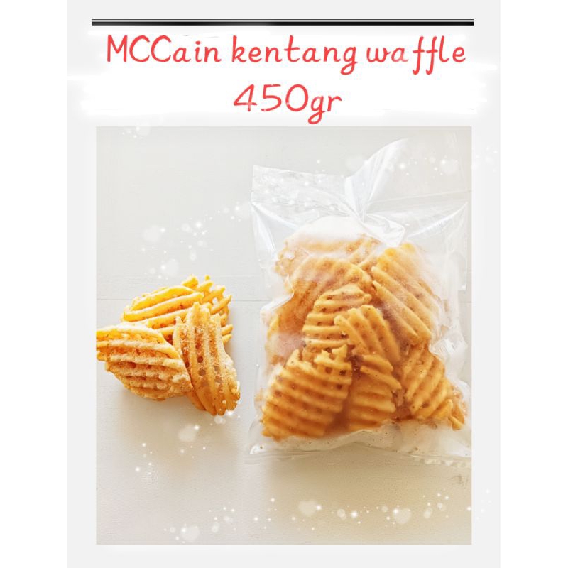 Jual MCCAIN WAFFLE/SPIRAL FRIES /SPICY WEDGES KENTANG GORENG | Shopee ...