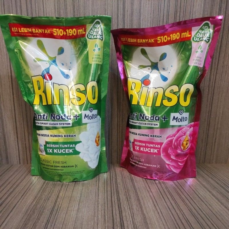 Jual Sabun Cuci / Rinso Cair 700 ml | Shopee Indonesia