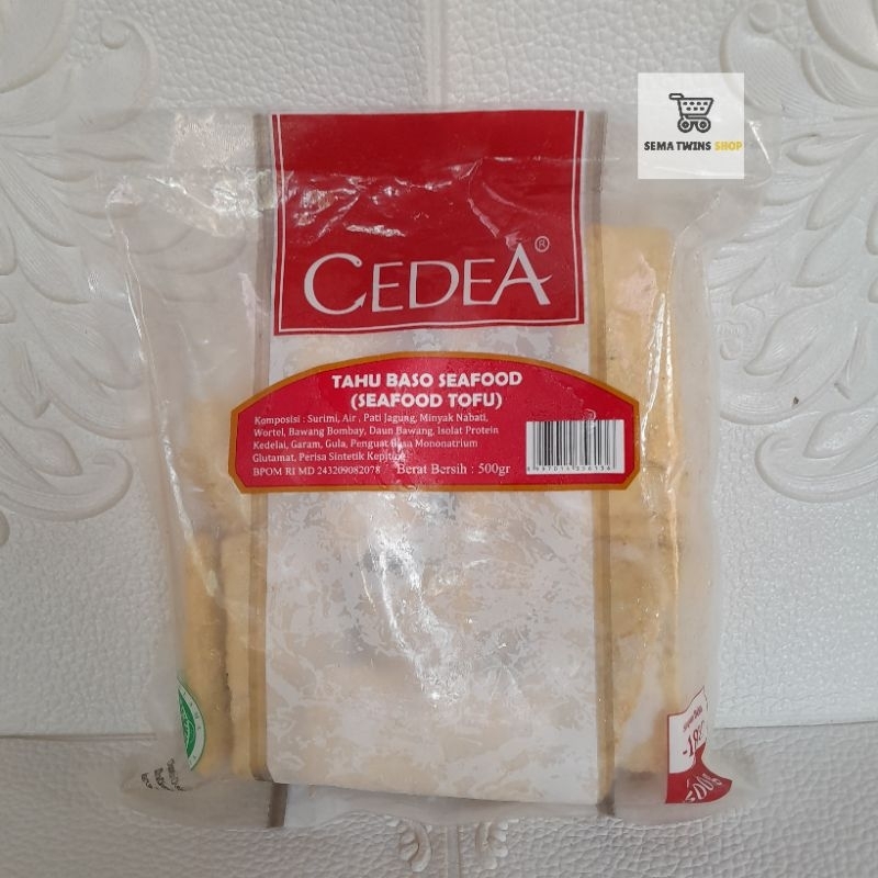 Jual Cedea TAHU BASO SEAFOOD TOFU 500GR | Shopee Indonesia