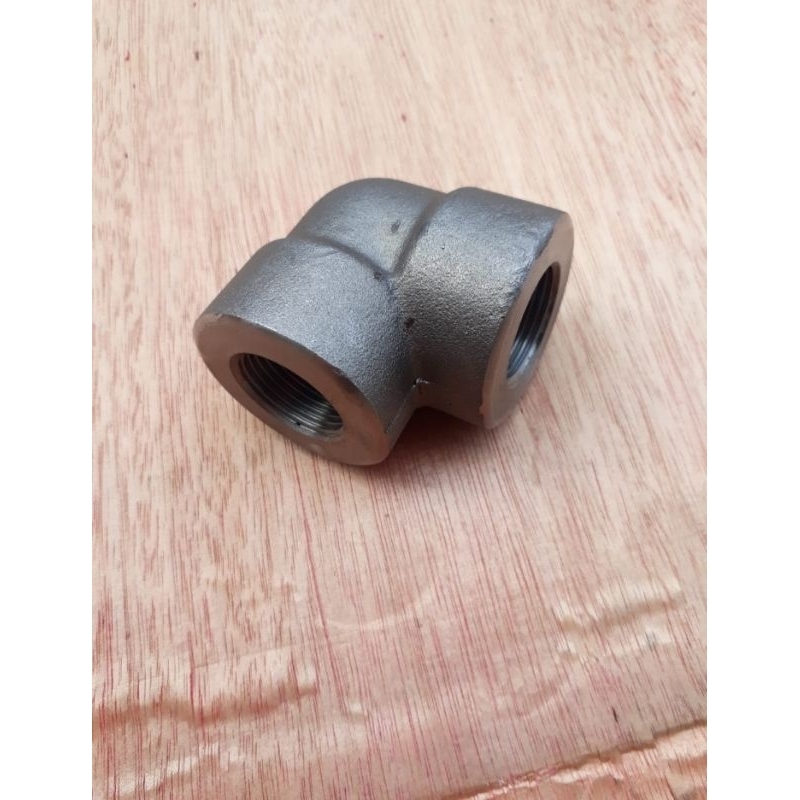 Jual Elbow Besi Class 3000 NPT 2"inch | Shopee Indonesia