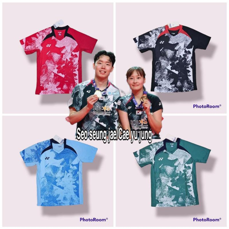 Jual Baju badminton Y283 lokal seo sung jae/chae yu jung juara dunia ...