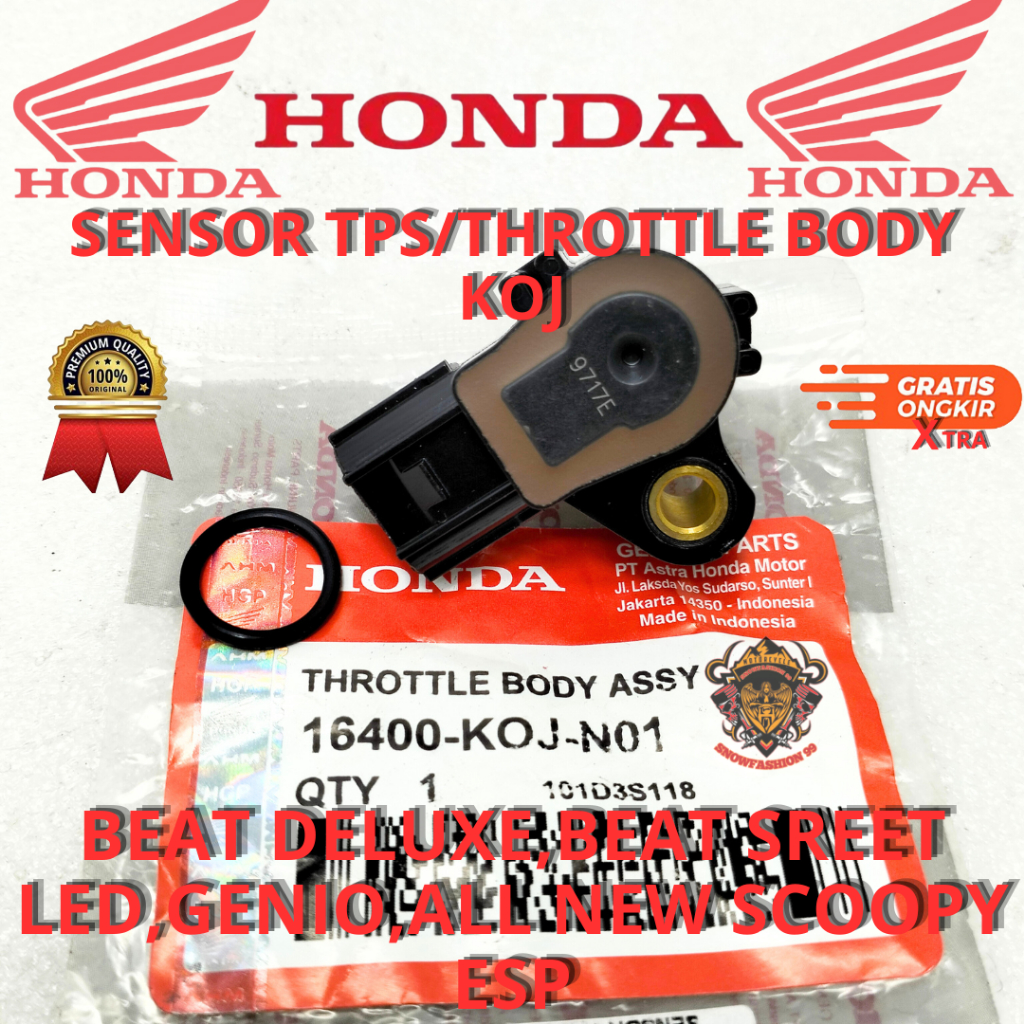 Jual SENSOR TPS HONDA GENIO KOJ SENSOR BODY BEAT NEW ,BEAT LED ,SCOOPY ...