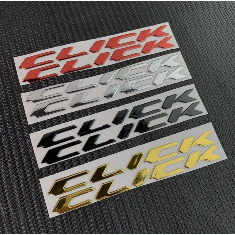 Jual EMBLEM CLICK / LOGO HONDA CLICK | Shopee Indonesia