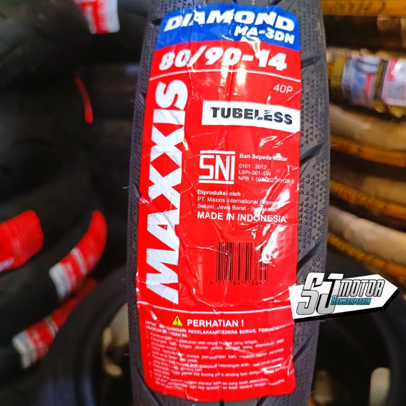 Jual Ban Luar MAXXIS - DIAMOND MA-3DN ukuran 80/90-14 - 90/90-14 ...