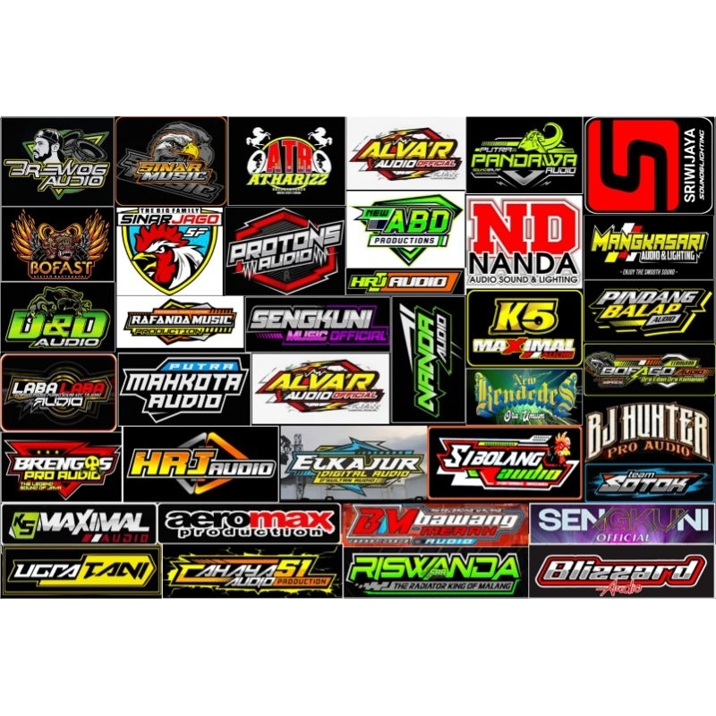 Jual Stiker Sound Bahan Hologram 1 Lembar | Shopee Indonesia