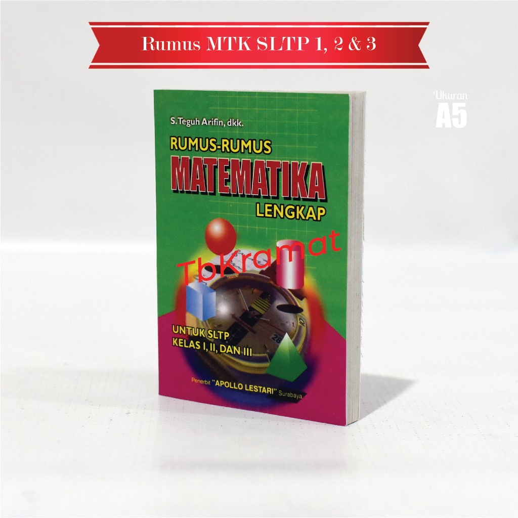 Jual Buku Rumus Rumus Matematika Smp Kelas 7, 8, 9 Apollo Lestari ...