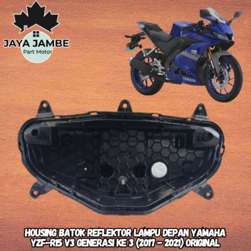 Jual HOUSING BATOK REFLEKTOR LAMPU DEPAN YAMAHA YZF-R15 V3 GENERASI KE ...