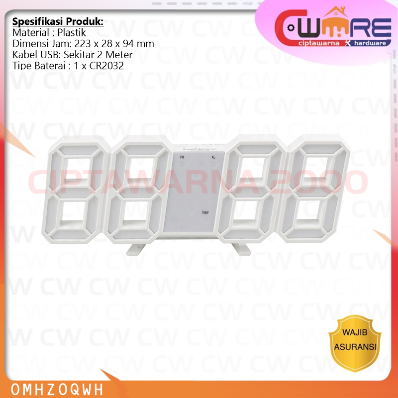 Jual TaffHome Digital Clock Table Jam Alarm Weker Meja LED Minimalis ... Jual TaffHome Digital Clock Table Jam Alarm Weker Meja LED Minimalis ...