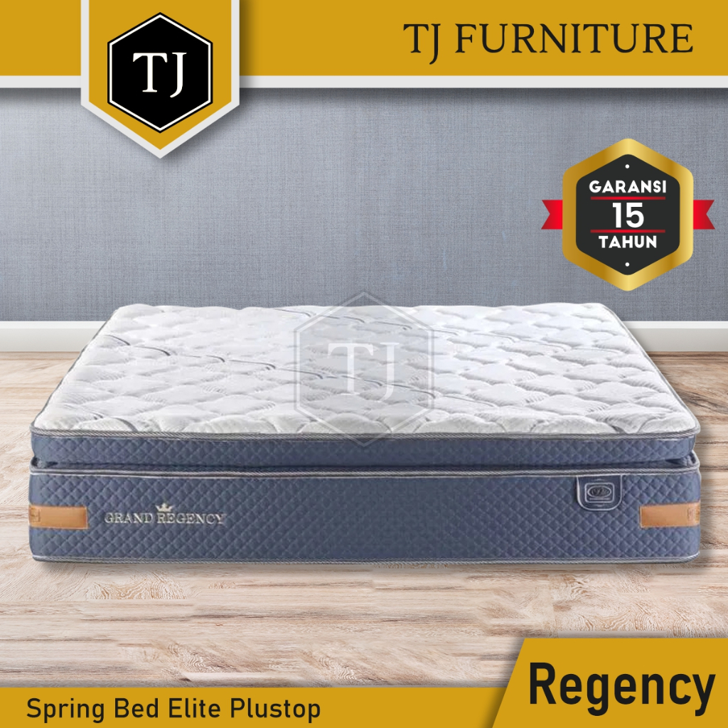 Jual Elite Springbed Grand Regency Plushtop Kasur Spring Bed Plush